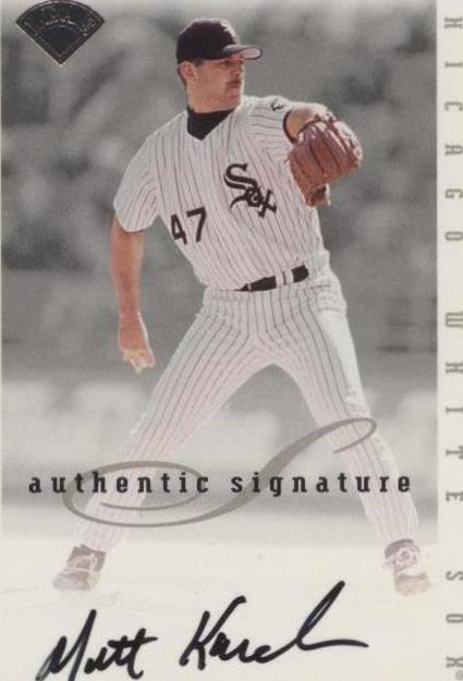 1996 Leaf Signature Series - Signatures Update Matt Karchner (AU, RC ...