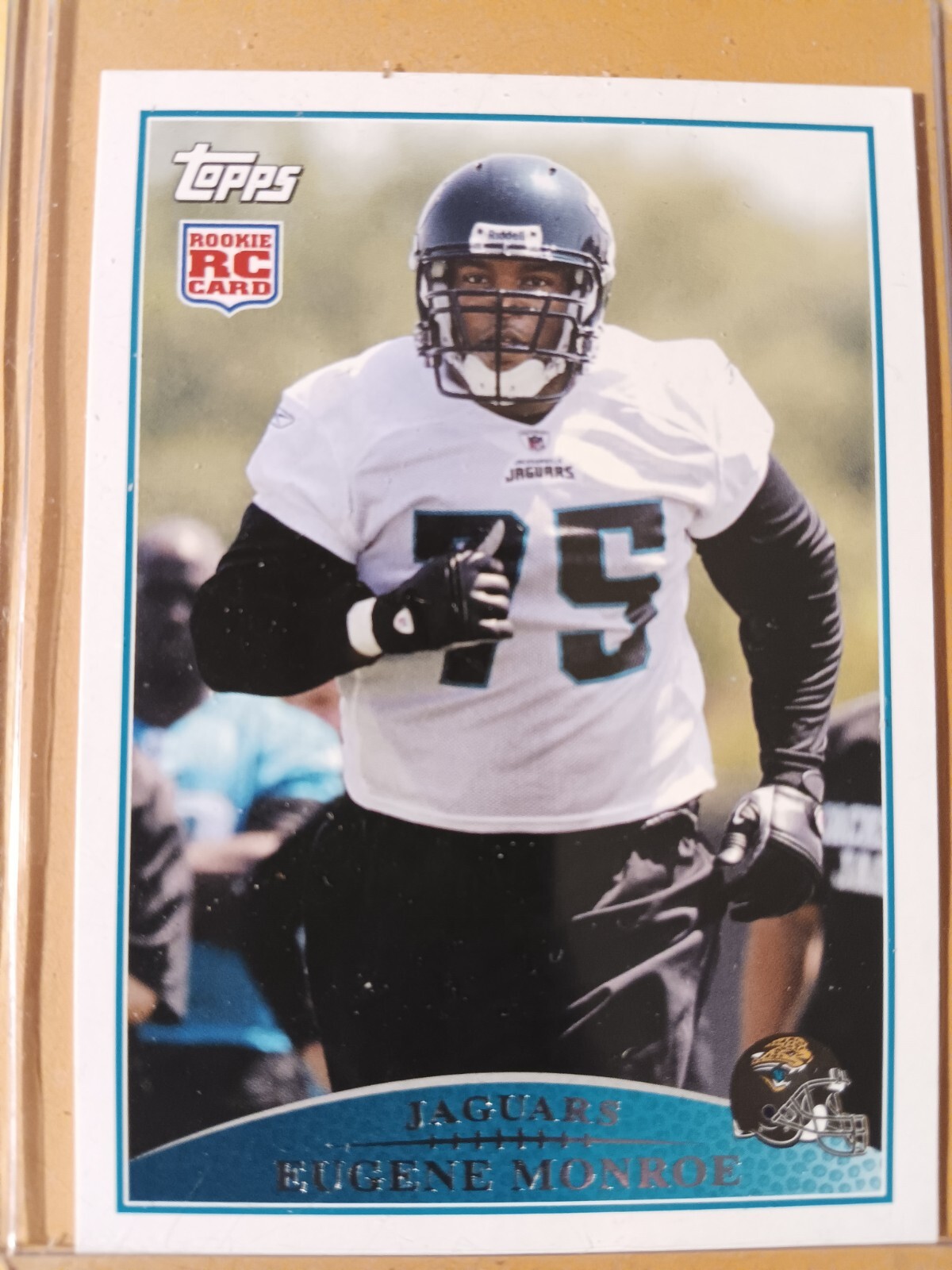 EUGENE MONROE JACKSONVILLE JAGUARS ROOKIE 2009 TOPPS FOOTBALL, CARD ...