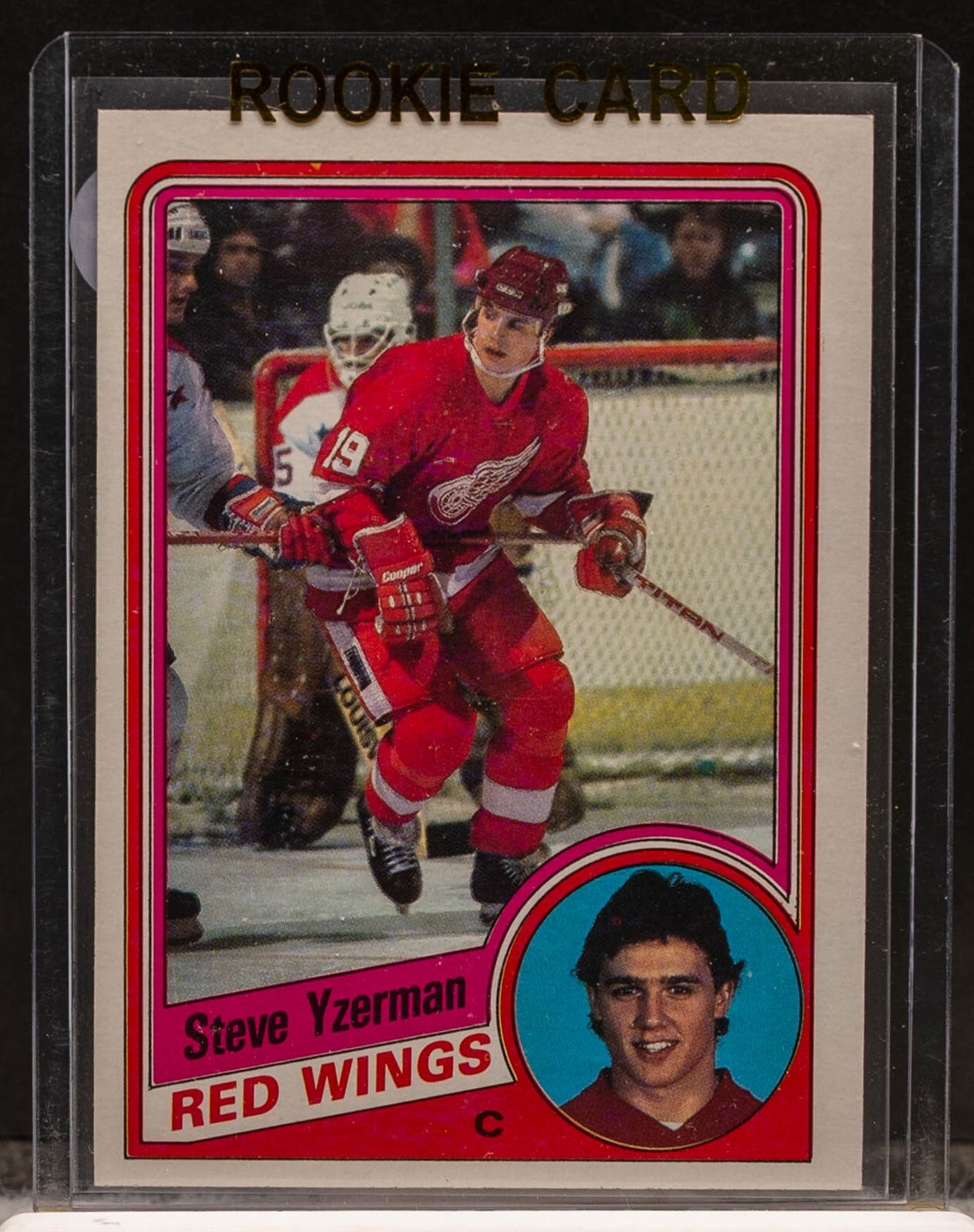 Steve Yzerman 1984-85 Topps RC Rookie Card 49 Red Wings (c) | eBay
