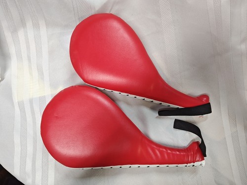 Martial Arts Double Clapper Kicking Paddle/Target TKD MMA Karate Muay ...