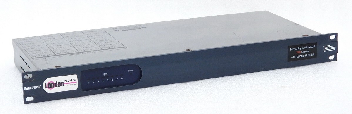 BSS SOUNDWEB LONDON BSS BLU-BOB 8-CHANNEL BREAK-OUT BOX MODEL BSSBLU ...