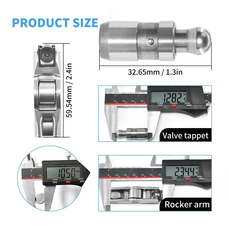 EPChunMi 68027600AA 8Pcs Rocker Arm&Lifter for Dodge Jeep 2.8 CRD ...