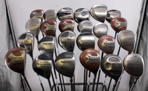 Lot of 24 Golf Clubs — Assorted Lofts & Flexes Left/Right-Drivers | eBay