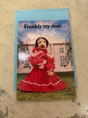 Paper Moon Frankly My Dear I Do Give A Damn Greeting Card | eBay