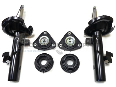 FORD FOCUS MK2 2005-2011 FRONT 2 SHOCK ABSORBERS & 2 TOP STRUT MOUNTING ...