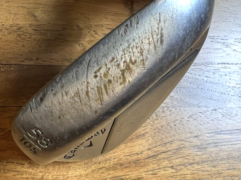 CALLAWAY CHIPPER WEDGE 58* 10S JAWS RAW STEEL SHAFT RIGHT HANDED | eBay