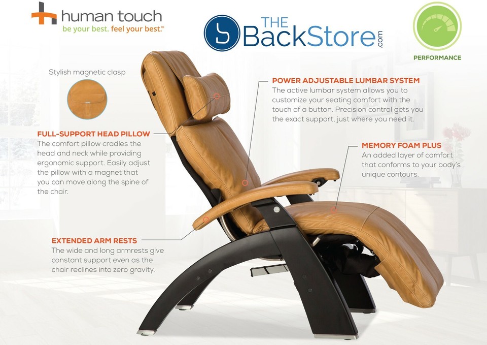 Human Touch Perfect Chair PC-420 Manual Plus Performance Saddle Premium ...