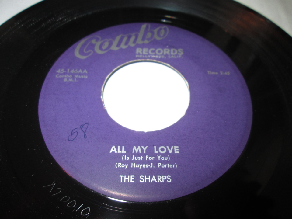 THE SHARPS LOOK WHAT YOU'VE DONE TO ME 45 7" EX- US COMBO VINYL DOO WOP ...