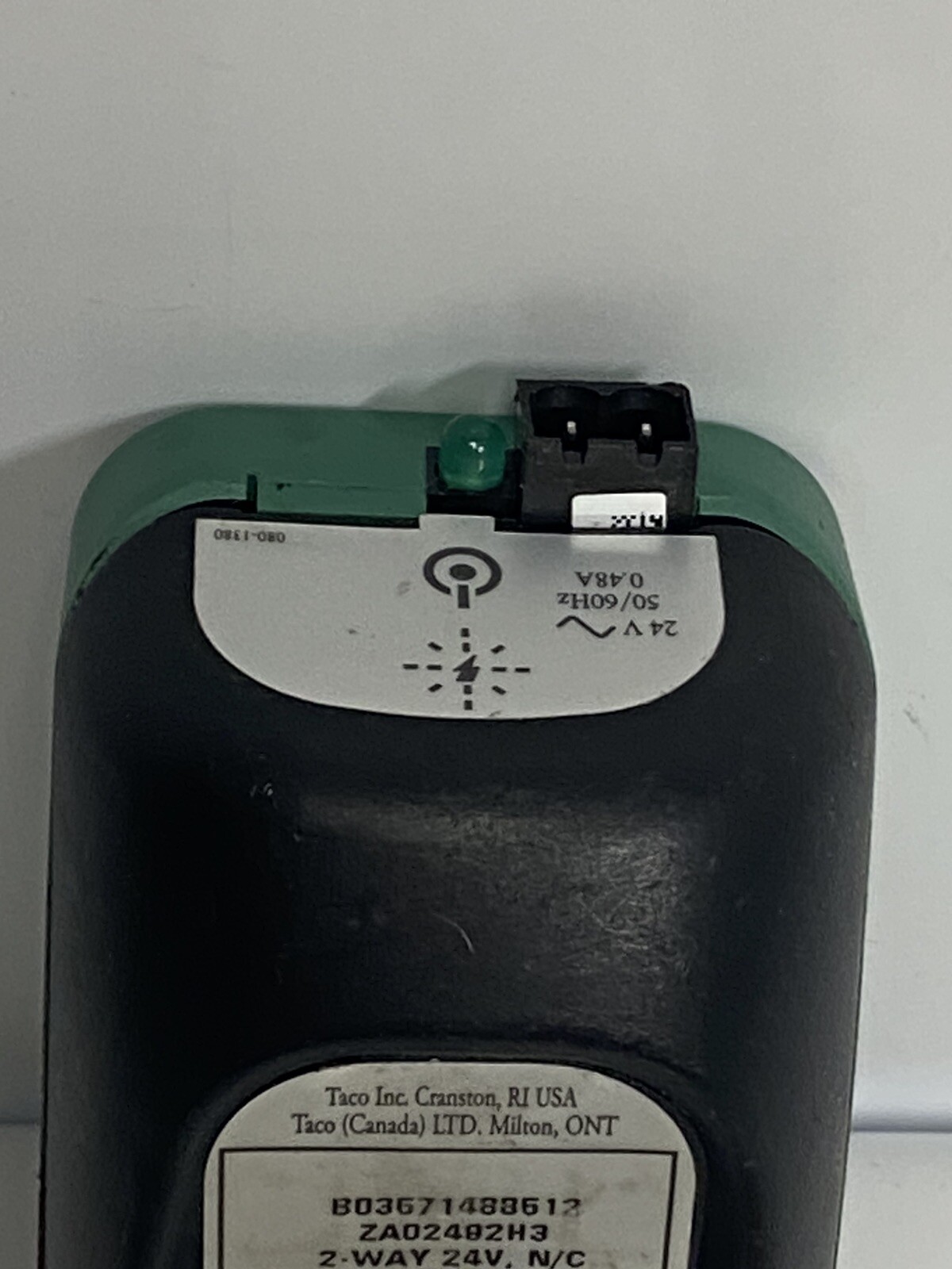 TACO Zone Sentry Replacement Actuator Head 2-Way 24V N/C | eBay