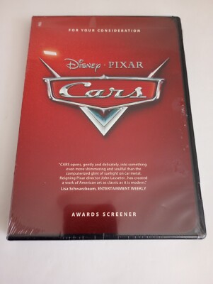 Cars Disney Pixar FYC 2006 Awards Screener New Sealed DVD | eBay
