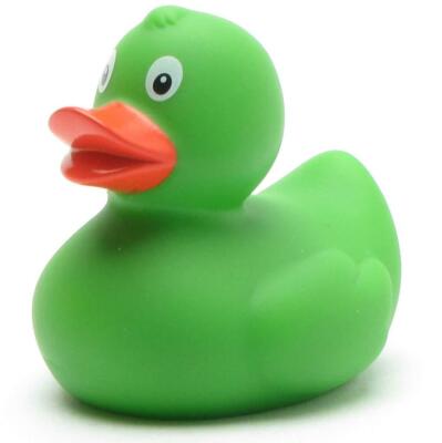 Rubber Duck Bath Duck green 6 cm Ducky Rubber Duckie | eBay