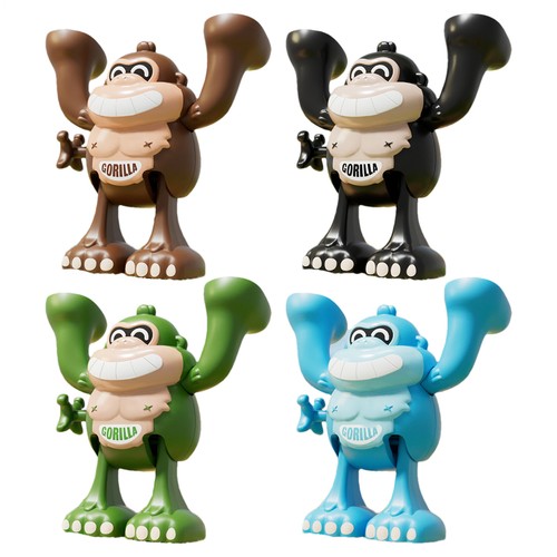 Wind-Up Gorilla Jumping Flipping Toy Orangutan 360° Flipping Stunt ...