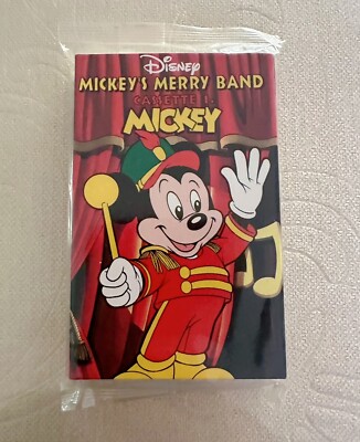 McDonald's Toys 1995 Vintage Mickeys Merry Band Cassette Tape #1 Mickey ...