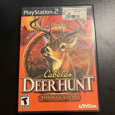 Cabela's Deer Hunt: 2004 Season Complete Sony PlayStation PS2 CIB | eBay