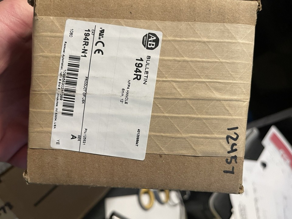 New Allen Bradley 194R-N1 Ser A NFPA Operating Disconnect Handle 6mm ...