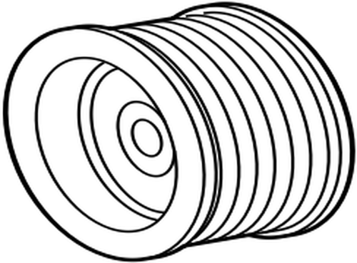 16603-36010 Toyota Pulley sub-assy, idler 1660336010, New Genuine OEM ...