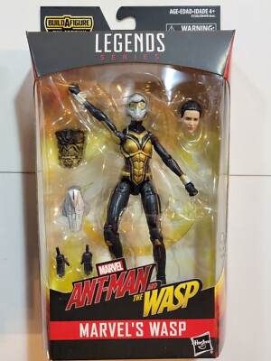 Marvel Legends Wasp Action Figure Hasbro 2017 Cull Obsidian BAF Ant-man ...