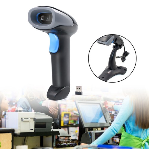 2 In1 2D+1D Portable Handheld Gun Wireless Laser Scanner Bar Code ...