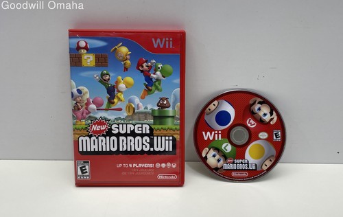 Nintendo Wii - New Super Mario Bros. Wii - Boot Tested | eBay