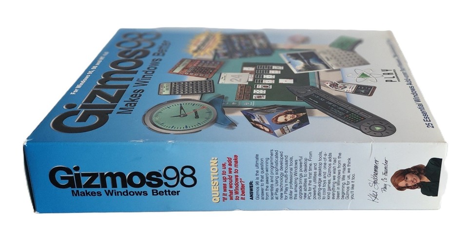 Gizmos 98 Makes Windows Better For Windows 95 98 NT 4.0 - 25 Essential ...