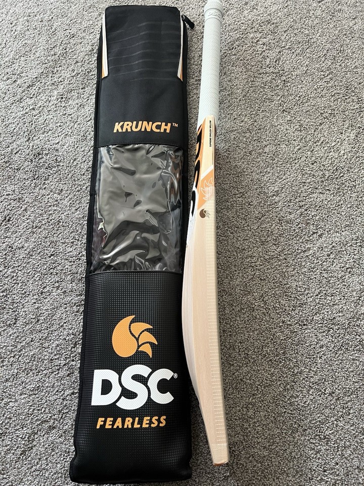 DSC Krunch 1.0 Fearless Cricket Bat with Protective Cover | eBay Australia