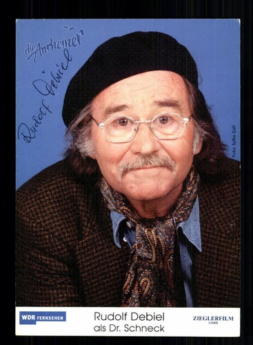 Rudolf Debiel Die Anrheiner Autogrammkarte Original Signiert # BC ...