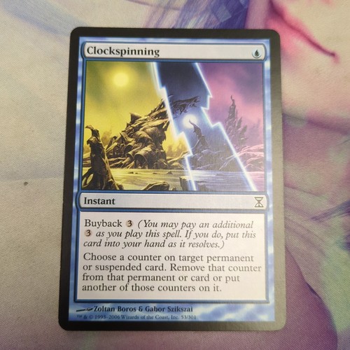 Magic The Gathering Timespiral Clockspinning 53/301 | eBay