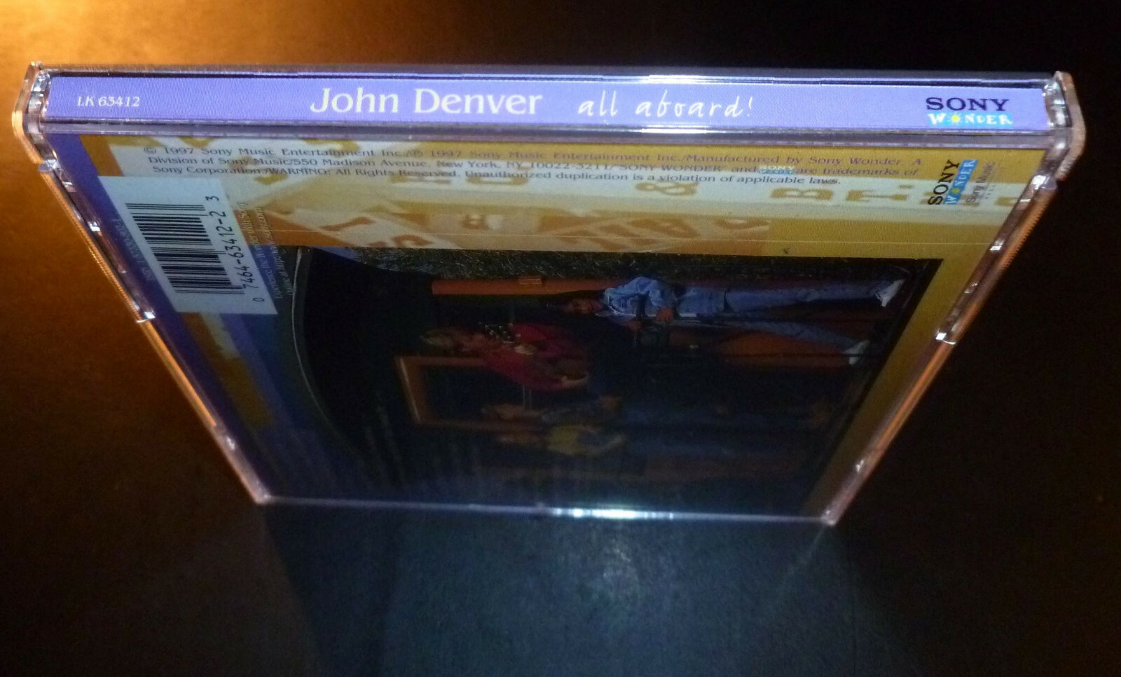 JOHN DENVER "All Aboard" (CD 1997, Sony Wonder) 15-Tracks *GREAT SHAPE ...
