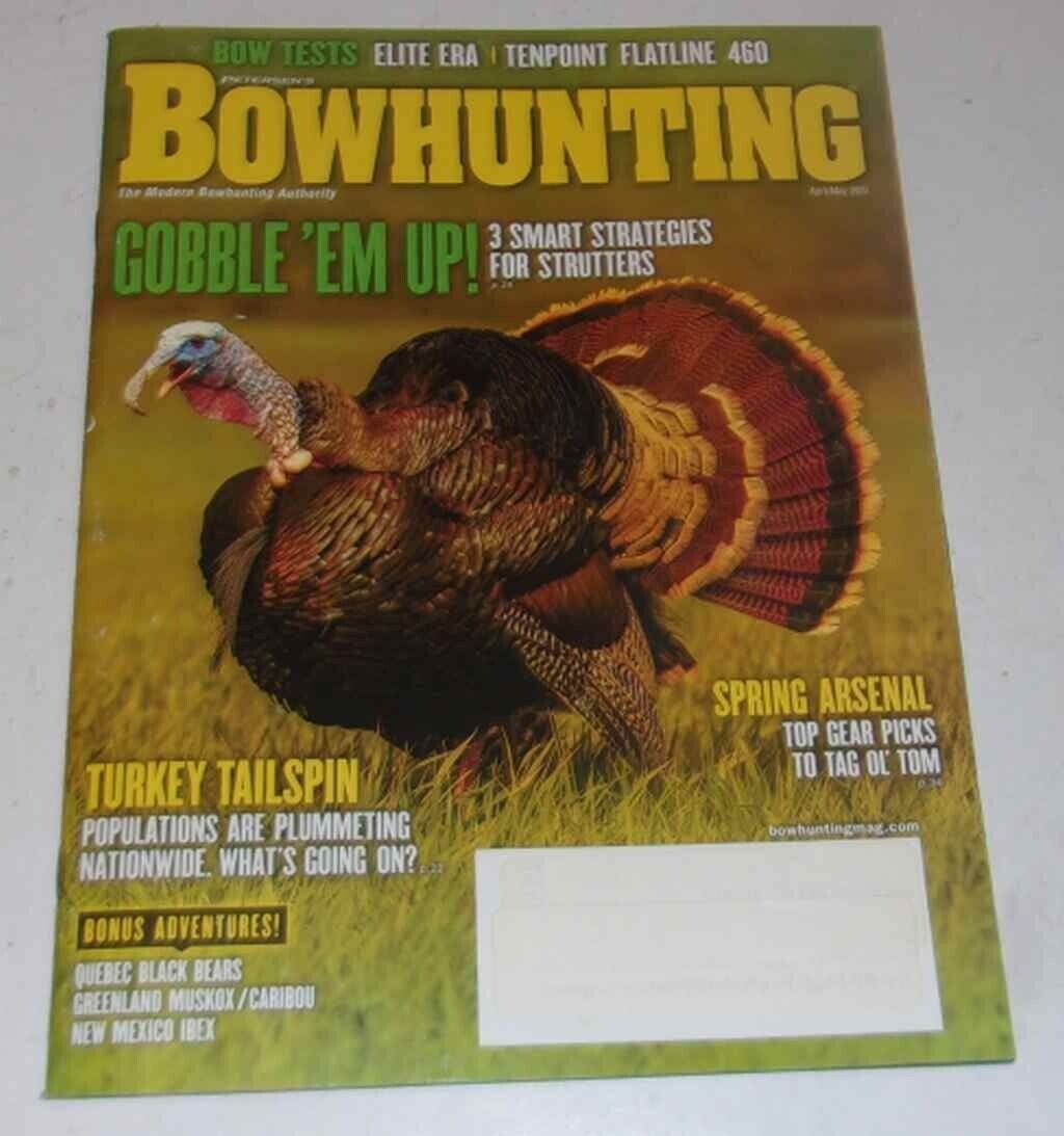 BOWHUNTING MAGAZINE APRIL/MAY 2023, IBEX, MUSKOX, BEAR, TURKEY, CARIBOU ...