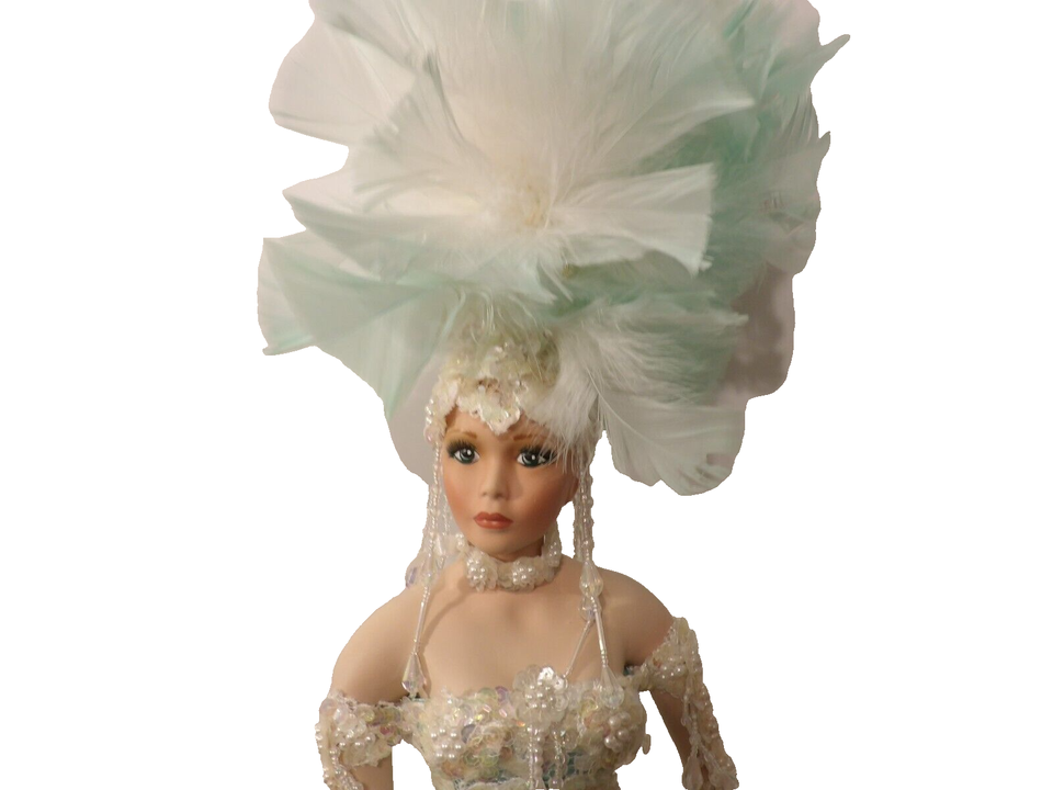 RUSTIE DOLL VINTAGE by TORY PARADISE PORCELAIN SHOWGIRL 1999 LIMITED 19 ...