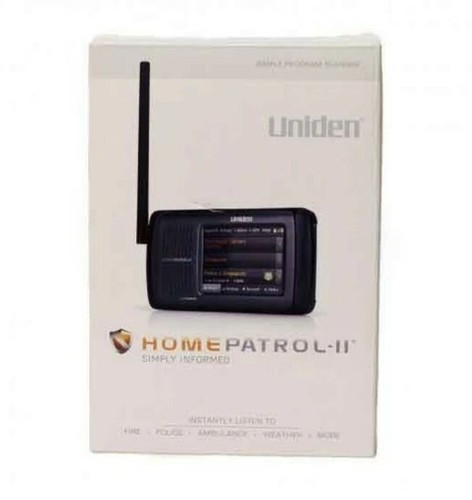 Uniden HomePatrol-2 Color Touchscreen Simple Program Digital Scanner ...