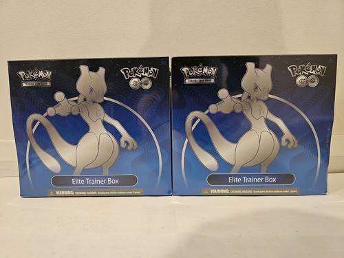 (x2) SEALED Pokémon TCG Pokémon GO Elite Trainer Box (ETB) - Free ...