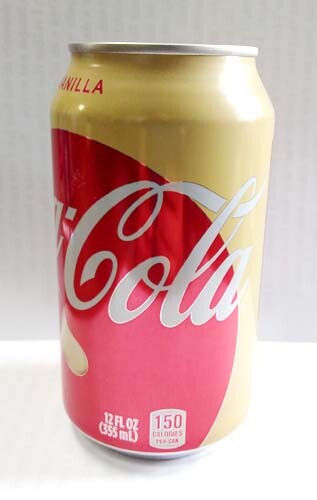 Coca-Cola Vanilla USA 2020 UNOPEN EMPTY 12oz 355ml Can American Coke ...