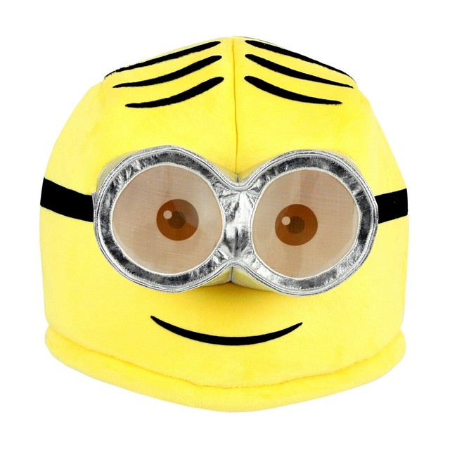 Maskimals Minions Oversized Plush Halloween Mask Adult Teens Dave for ...