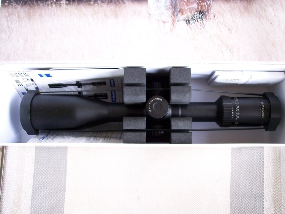 Zeiss Conquest V6 5-30x50mm #6 BDC Turret Riflescope 522251-9906-070 ...