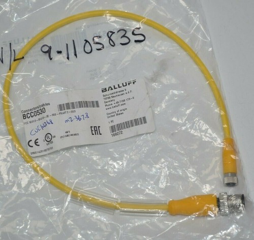 Balluff BCC0530 M8-M12 Cable Assembly FNFP for sale online | eBay