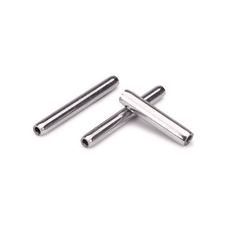 15pcs 4mm OD rolled dowel elastic column pin SUS304 open positioning ...