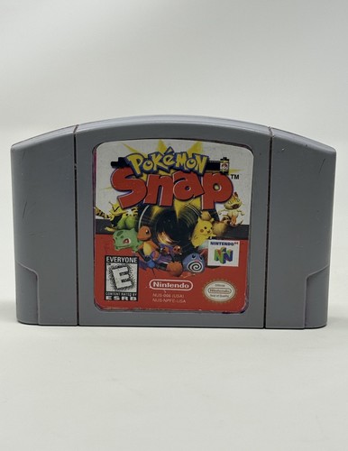 Pokemon Snap Nintendo 64 N64 Authentic Game Cartridge Tested Cleaned ...