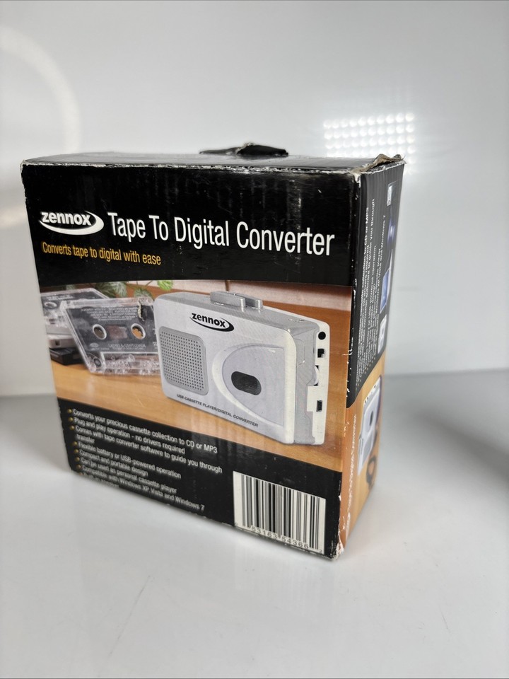 Zennox USB Cassette Player Digital Converter (VGC, FREE UK POSTAGE ...