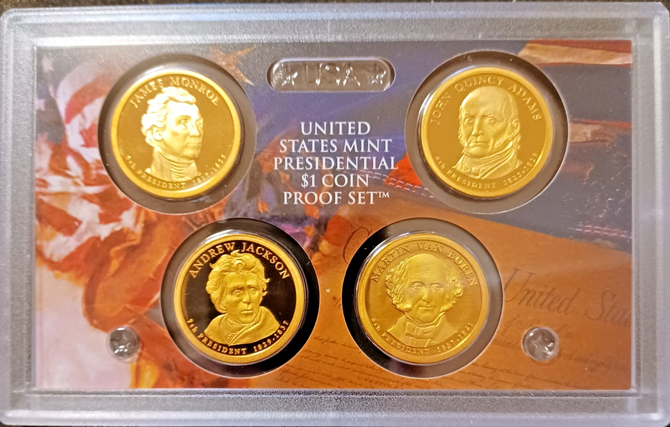 2008-S United States Mint Silver Proof Set (9 Coins) with Box & COA-No ...
