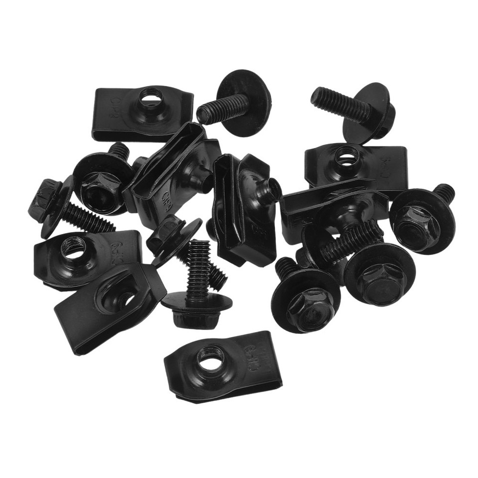 20 Pcs Body Fastener Kit Bumper Cover Fasteners Car Retainer Clips and ...