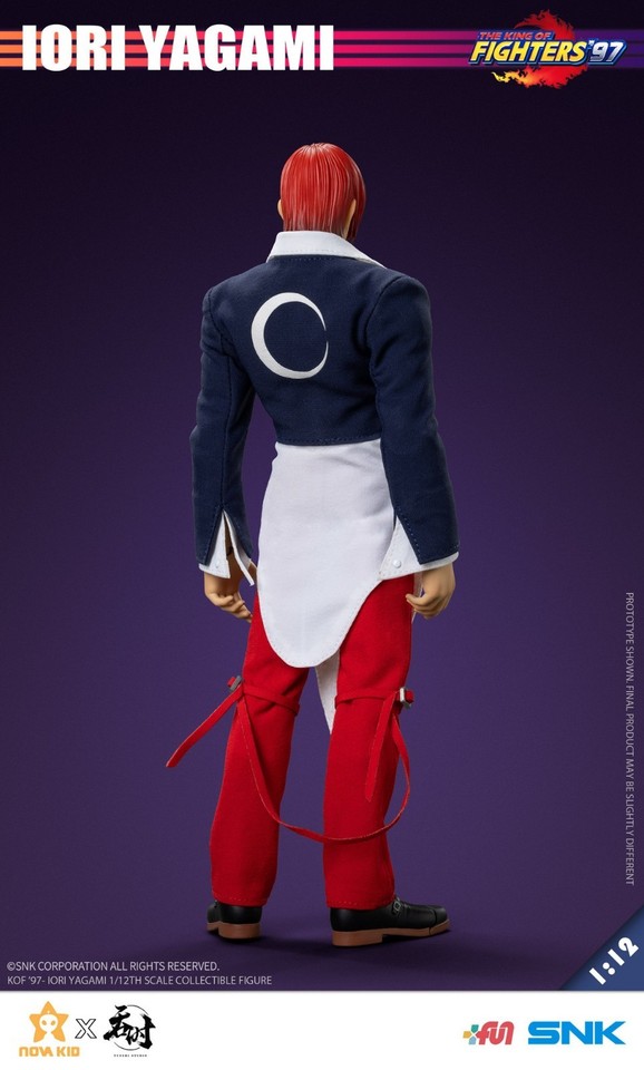 Tunshi Studio 1/12 SNK King of Fighters 97 KOF Iori Yagami TS-XXZ-008 ...
