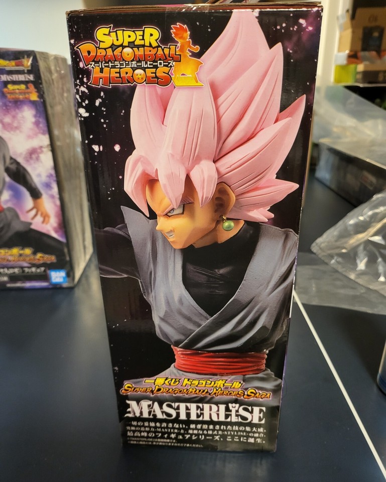 Ichiban kuji Super Dragonball Heroes Saga Masterlise Figure Gokou Rose ...