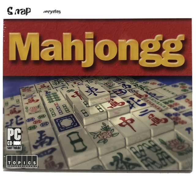 Mahjongg Snap PC Cd-rom Computer Game - Tested Plays 100 EUC for sale ...