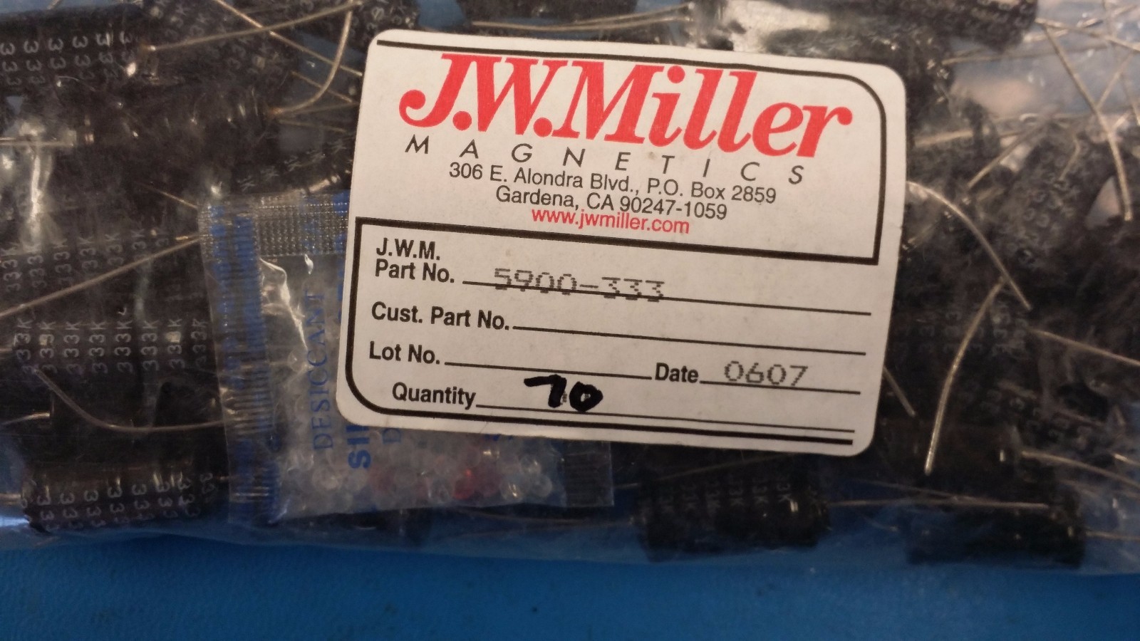 (15 PCS) 5900-333 JW MILLER Fixed Power Inductors 33 000uH 10% | eBay