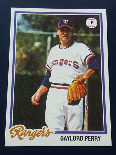 1978 Topps Gaylord Perry Texas Rangers #686 | eBay
