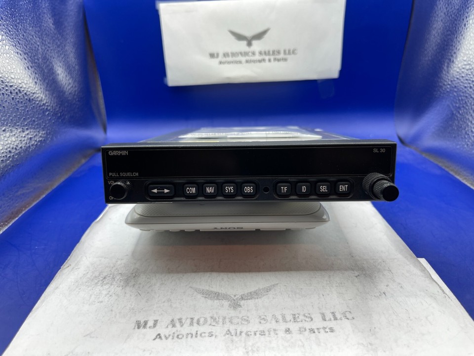 Garmin SL30 VHF NAV/COMM RADIO P/N 430-6040-203 WITH FAA FORM 8130-3 | eBay
