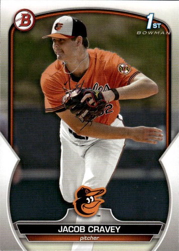 2023 Bowman Draft Jacob Cravey #BD-189 Baltimore Orioles | eBay