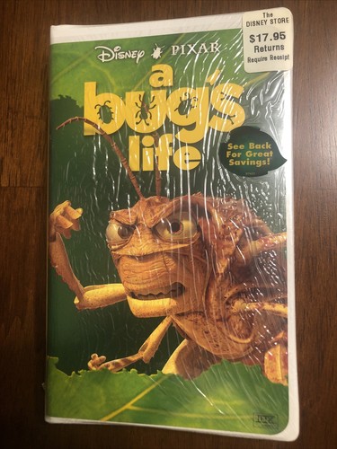 A Bugs Life (VHS, 1999) Hopper Cover, New, Sealed! 786936088250| eBay