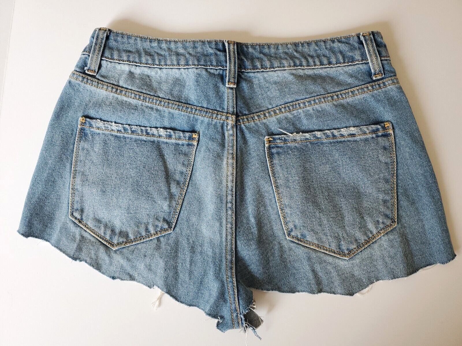 Fashion Nova Boyfriend Ripped Denim Cut Off Shorts Wo… - Gem